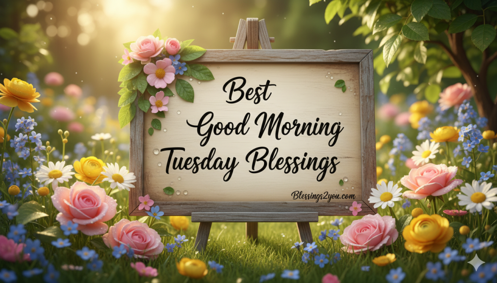 Best 350+ Positive Good Morning Tuesday Blessings & Inspiration